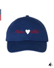 Heart Cap Alpha Phi DePaul University - Alpha Apparel Company