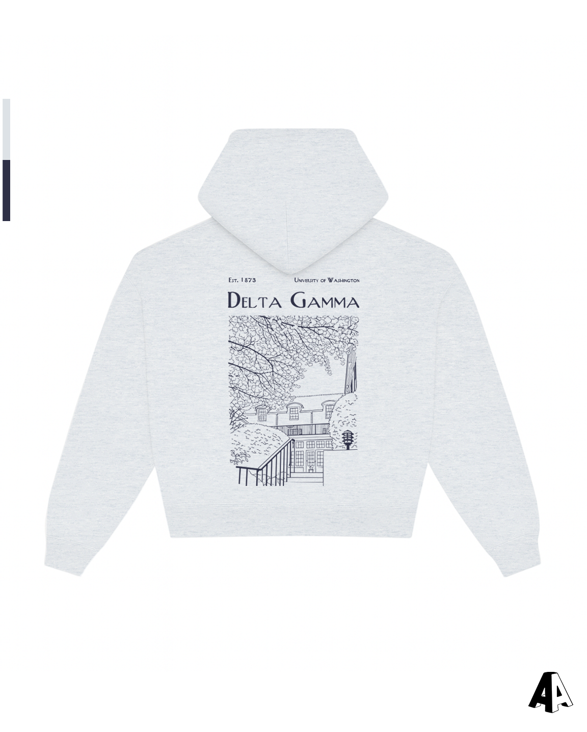 Spring Hoodie Delta Gamma University of Washington Seattle - Alpha ...